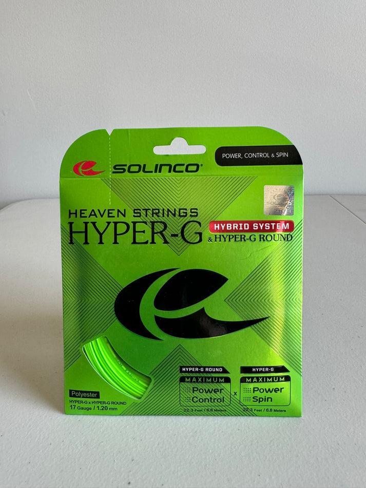 Solinco HYPER-G Hybrid System Set – String Perfect